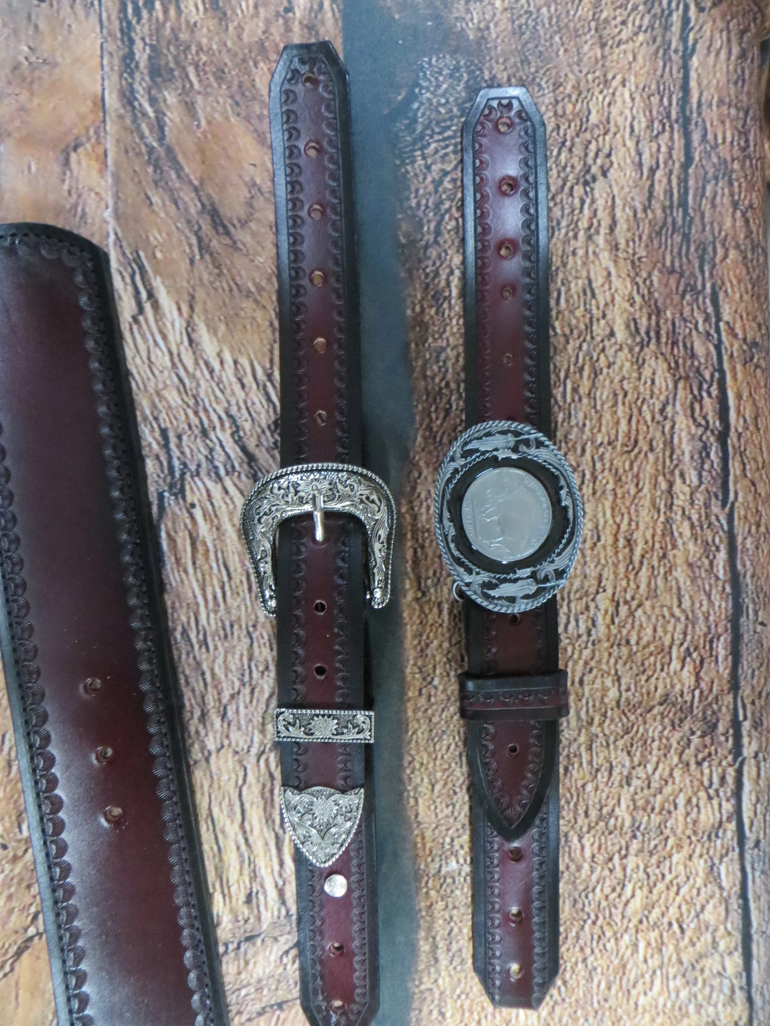 Frontier Belts — Frontier Leather WorksHolsters, Rifle Slings, Chest ...