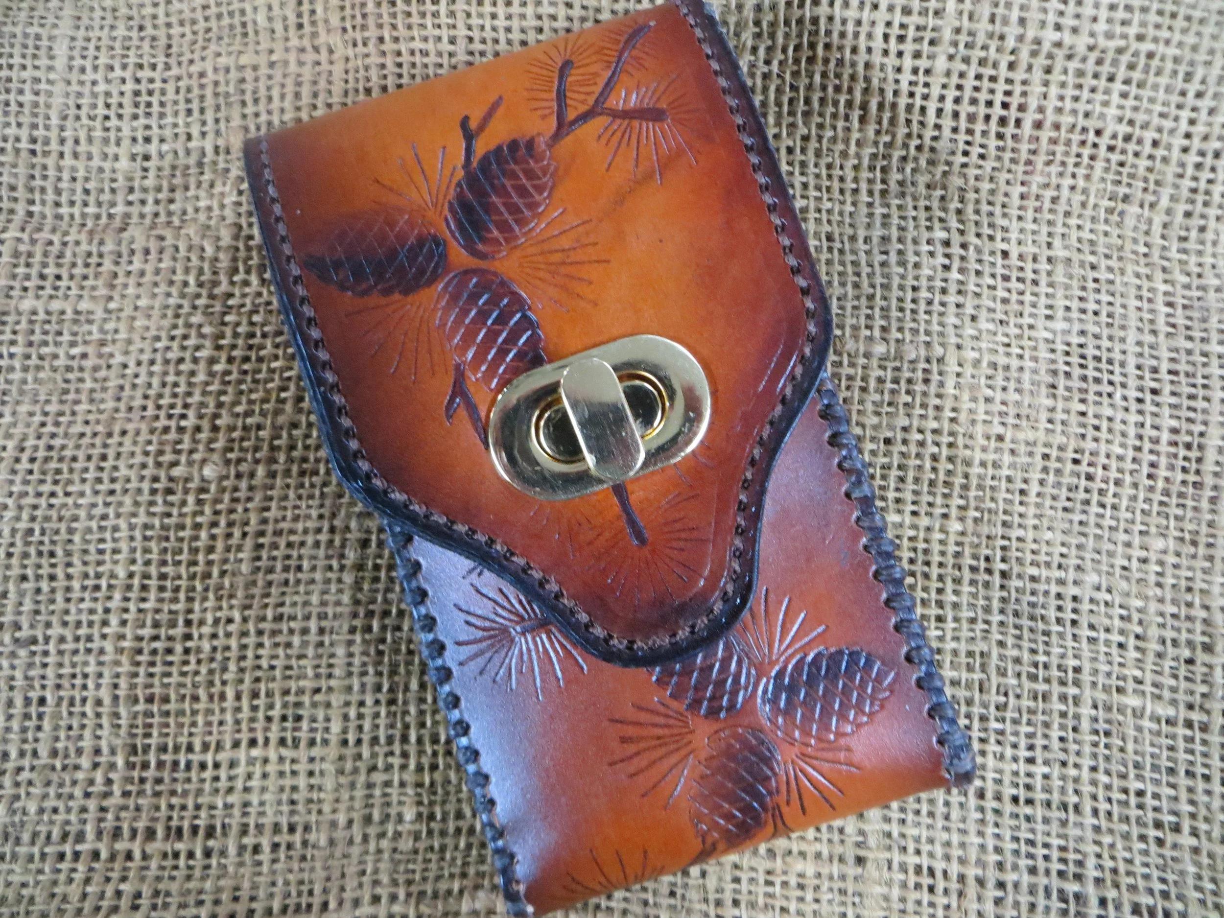 Our I-Phone and cell phone cases are custom made of our finest leathers ...