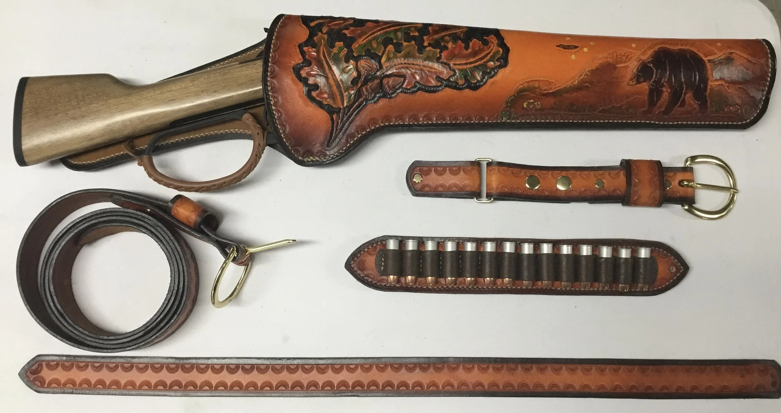 Our Henry and Rossi Mares Leg holsters are made to the weapon you own. Both open and closed ...