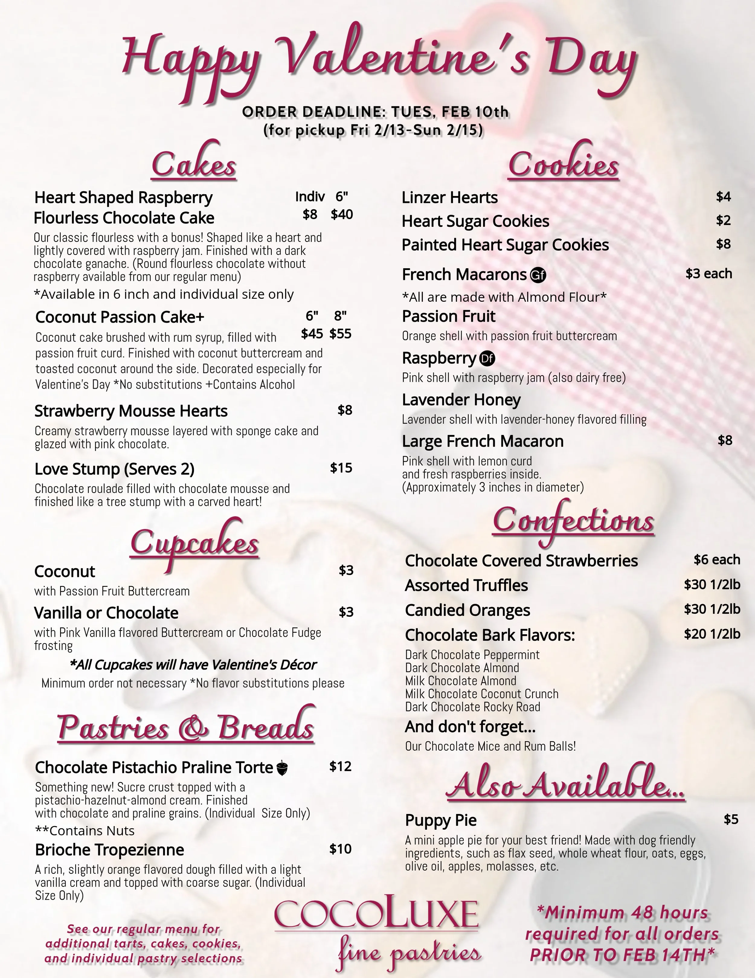 CocoLuxe Fine Pastries