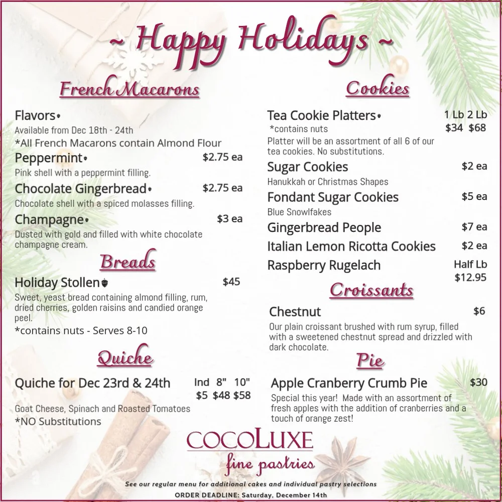 CocoLuxe Fine Pastries