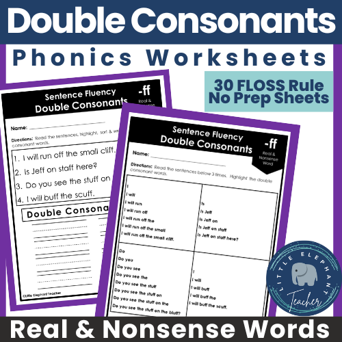 Phonics Worksheets for Older Students