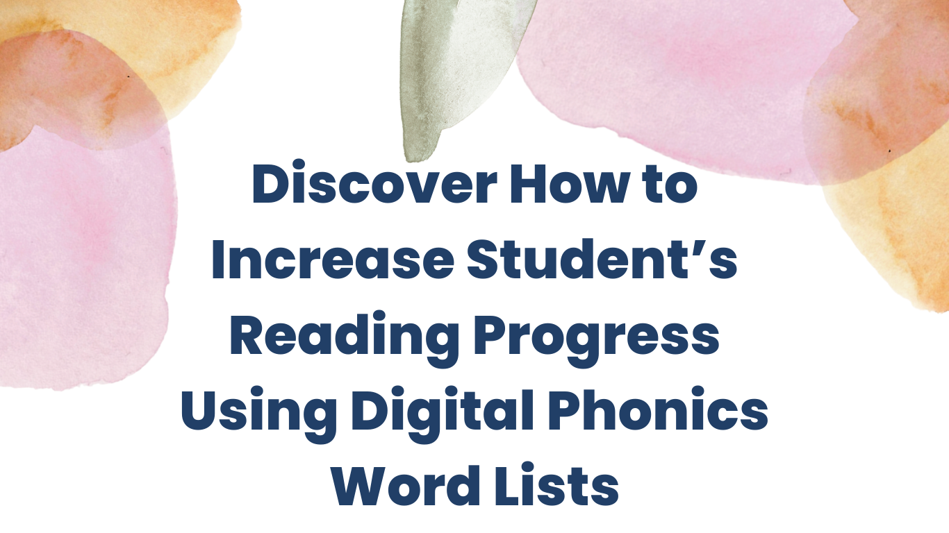 Examples of Decoding Words Using Digital Fun Activities for Phonics