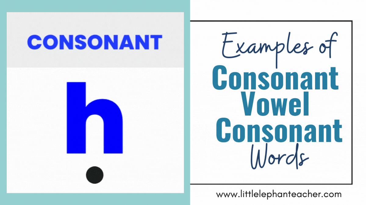 4 Ways to Teach a Consonant Vowel Consonant Word