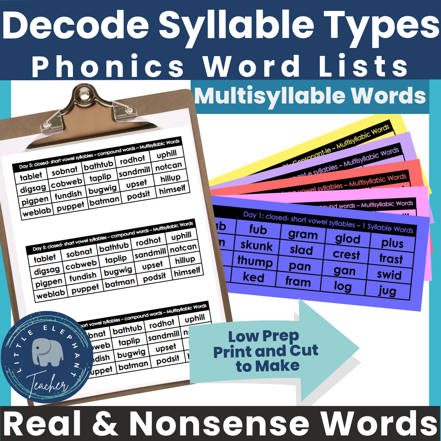 7 Fun Activities for Decoding of Words Using Phonics Word Lists - How ...