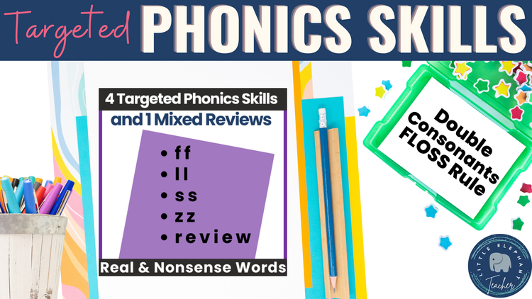 BUNDLE - Phonics Lessons Plans and Reading Intervention for Older Students