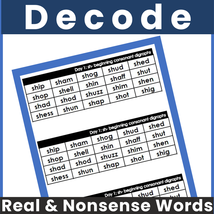 Words with End Blends - List of Words with Ending Blends Real and ...