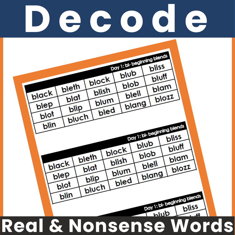 BUNDLE - Phonics Lessons Plans and Reading Intervention for Older Students