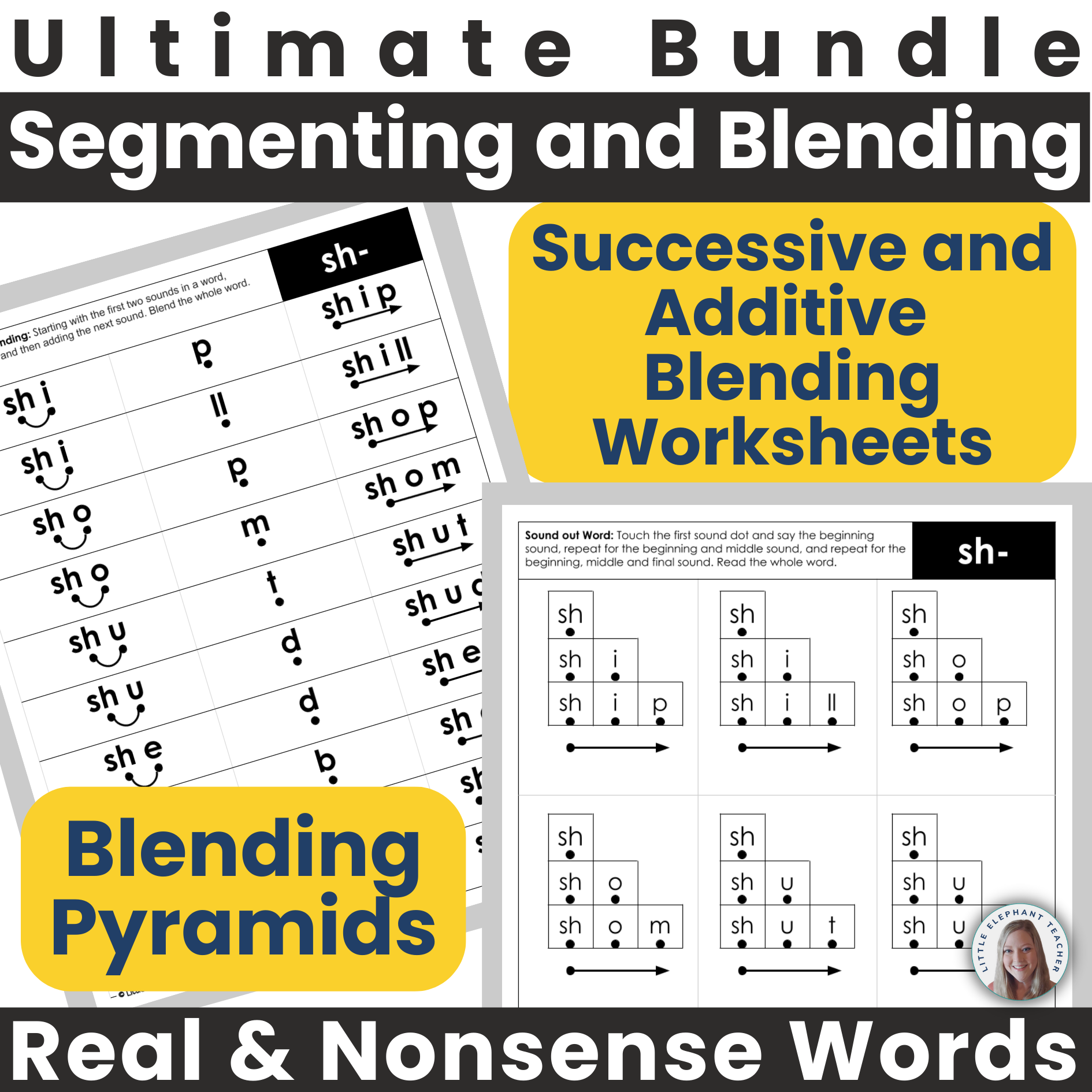 Segmenting And Blending Worksheets segmenting-and-blending-worksheets