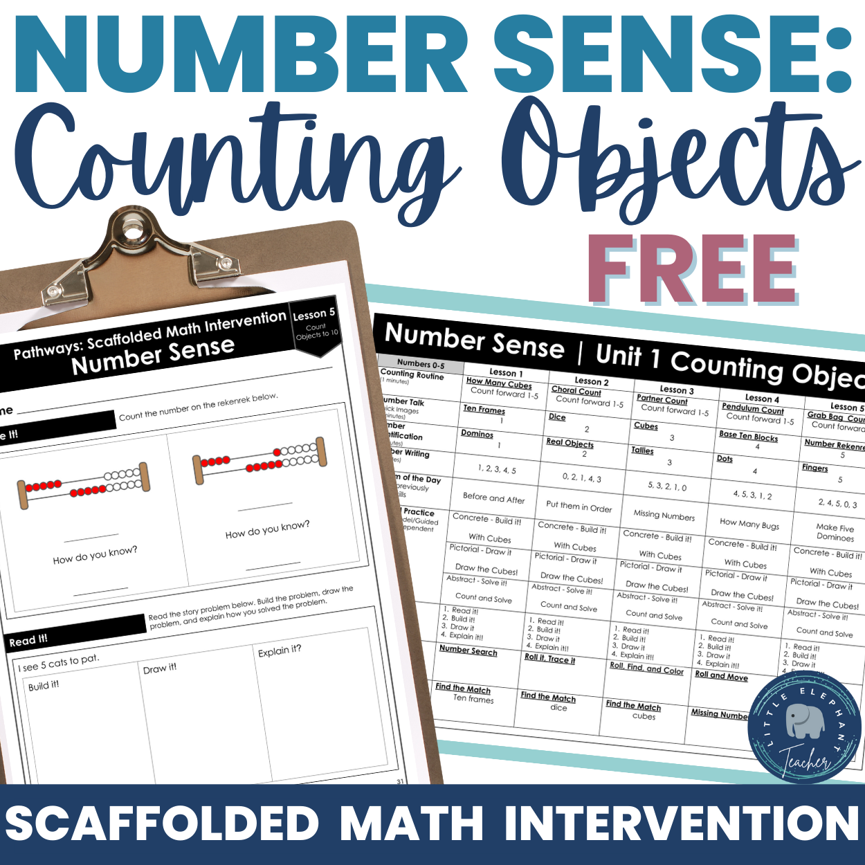 Number Sense Activities and Worksheets