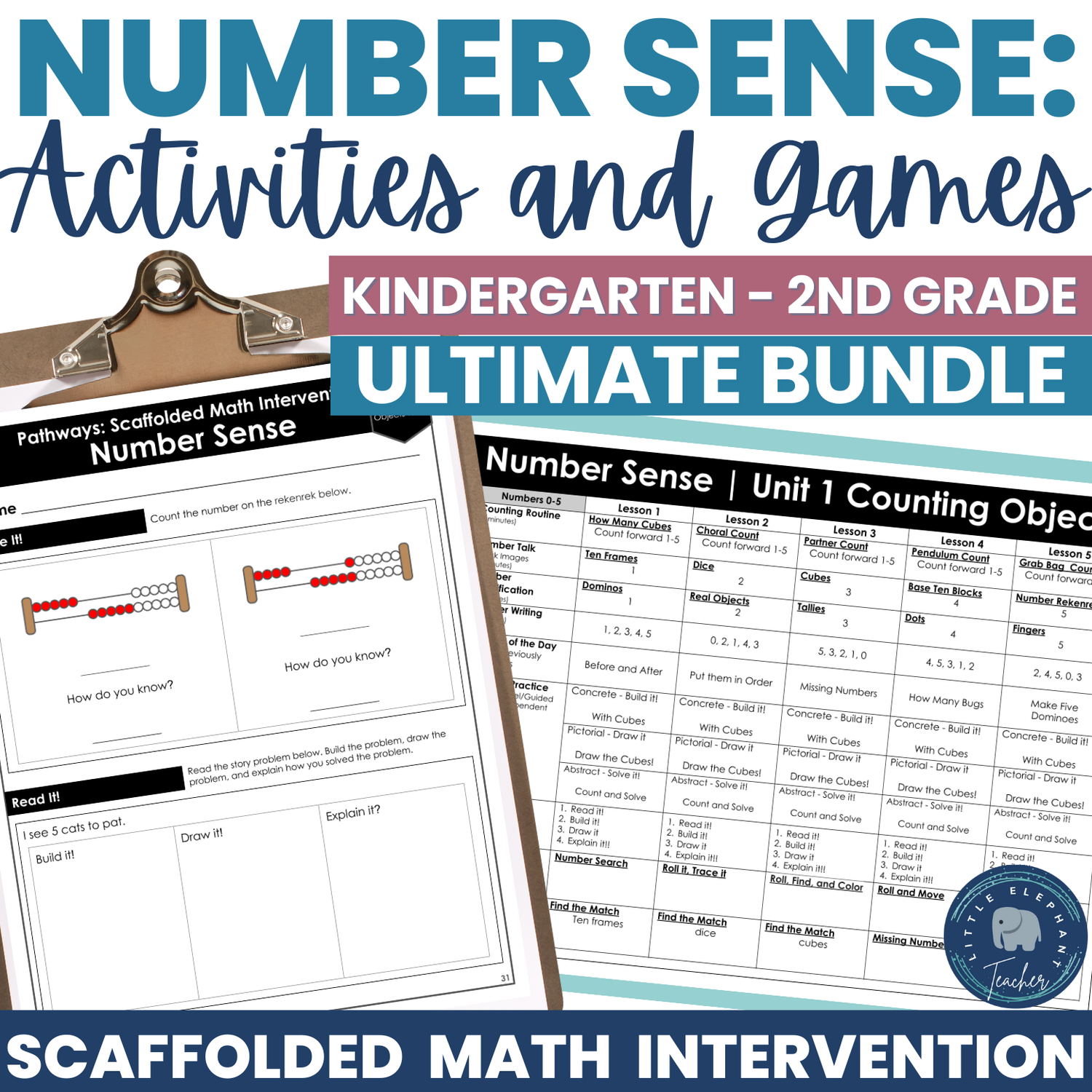 Number Sense Activities and Worksheets