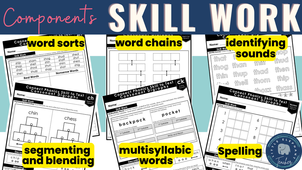 Unit 6 - Ending Consonant Blend Worksheets, Lessons, Games, and Activities
