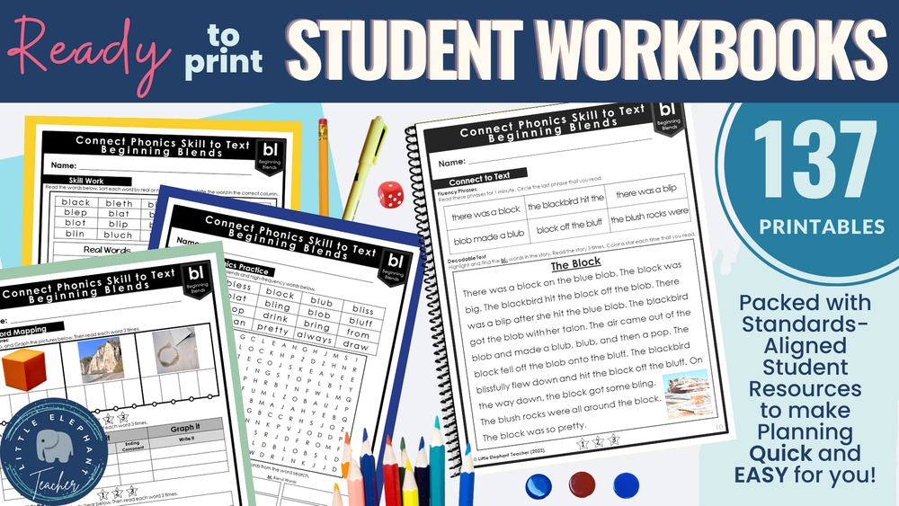 Unit 2 - Short Vowel CVC Words and Lessons - Word Families Printable