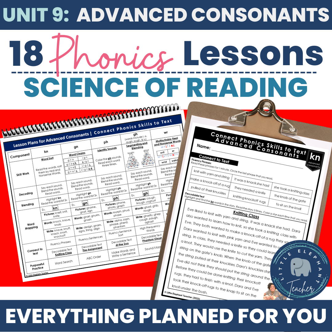 Unit 2 - Short Vowel CVC Words and Lessons - Word Families Printable