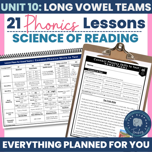 Unit 2 - Short Vowel CVC Words and Lessons - Word Families Printable