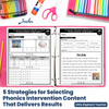 Phonics Based Reading Program for Guided Reading Lesson Plans
