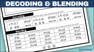 Unit 6 - Ending Consonant Blend Worksheets, Lessons, Games, and Activities