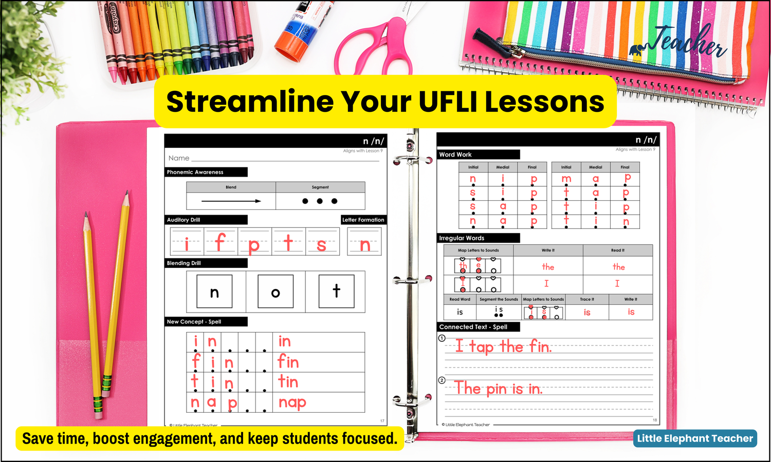 How the UFLI-Aligned Student Response Workbook Can Save You Time and ...