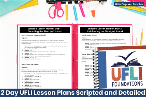 Mastering 2-Day UFLI Lesson Plans: My Top Tips and Tricks for Success