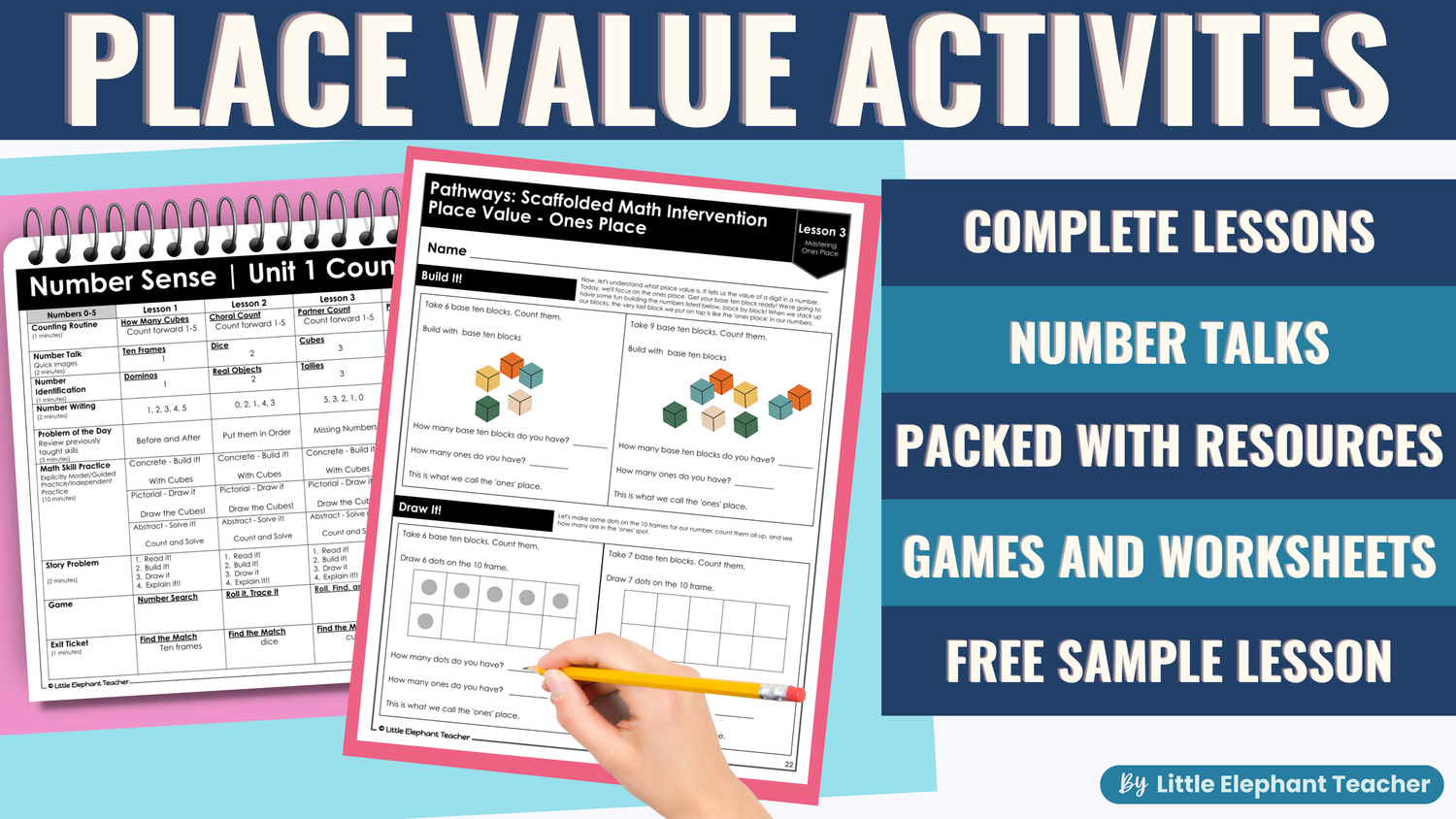 Place Value Worksheets and Games: A Hands-On Approach to Math ...