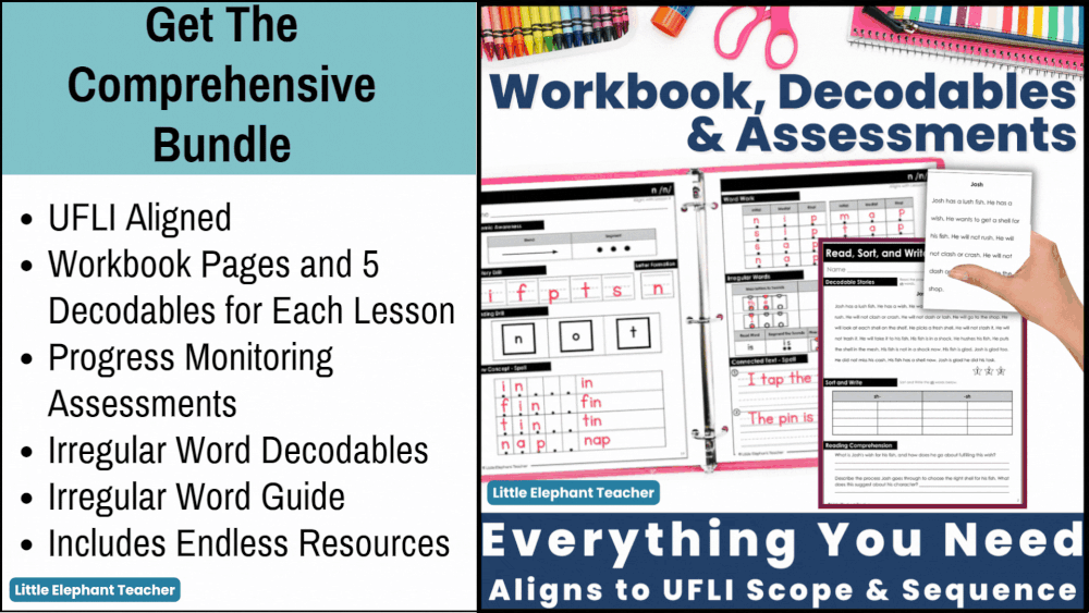 Maximize Your Reading Instruction with the Comprehensive UFLI-Aligned ...