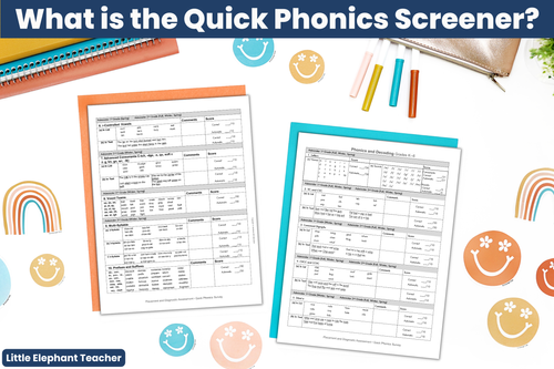 The Quick Phonics Screener: A Game-Changer for Reading Intervention