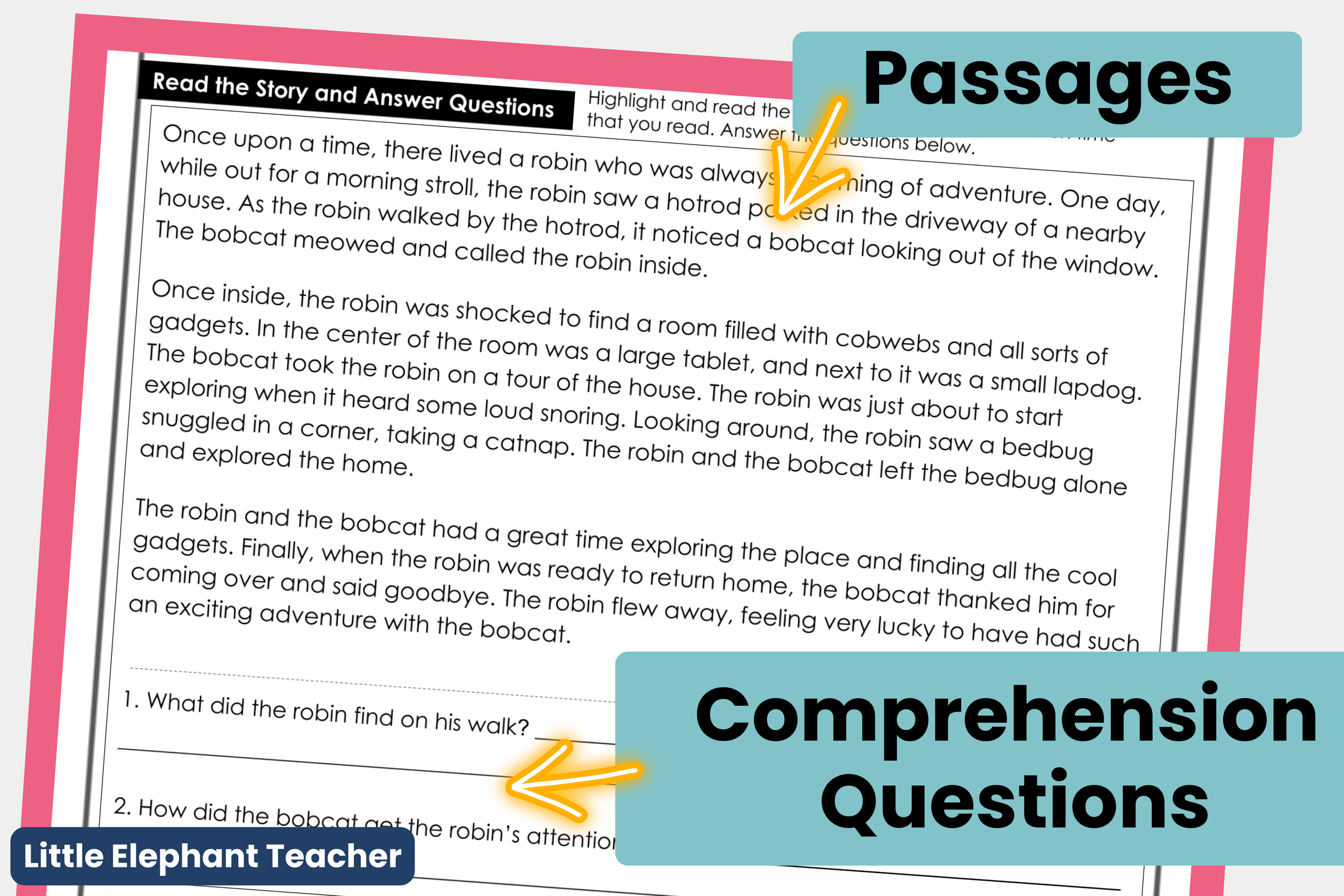 4 Multisyllabic Word Activities with Examples of Closed Syllables