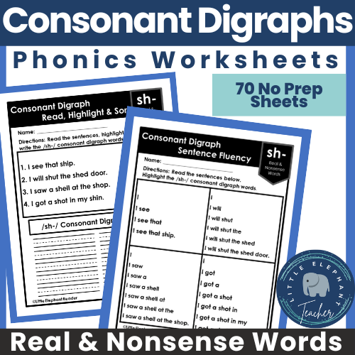 Phonics Worksheets for Older Students