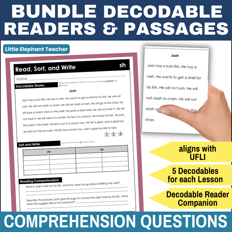 UFLI Inspired Decodable Readers