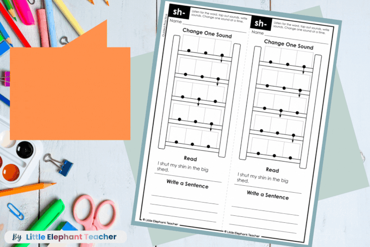 Phonemic Awareness and Phonics Using 3 Engaging Word Ladder Activities