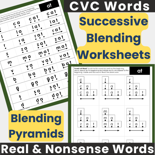 Segmenting and Blending Worksheets