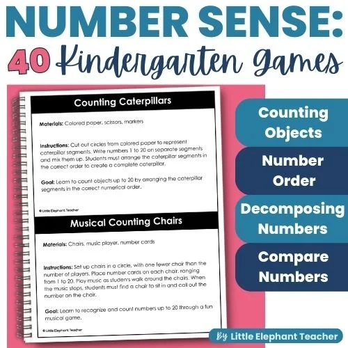 Number Sense Activities and Worksheets