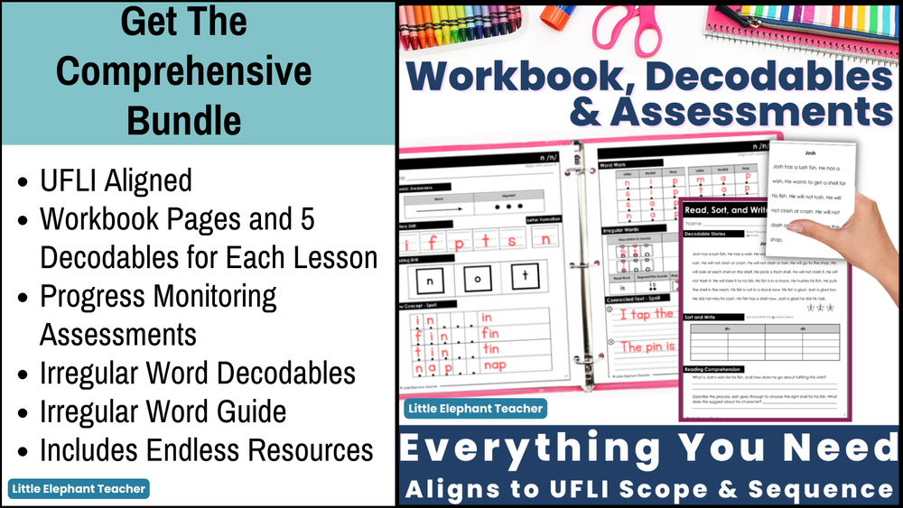 Maximize Your Reading Instruction with the Comprehensive UFLI-Aligned ...