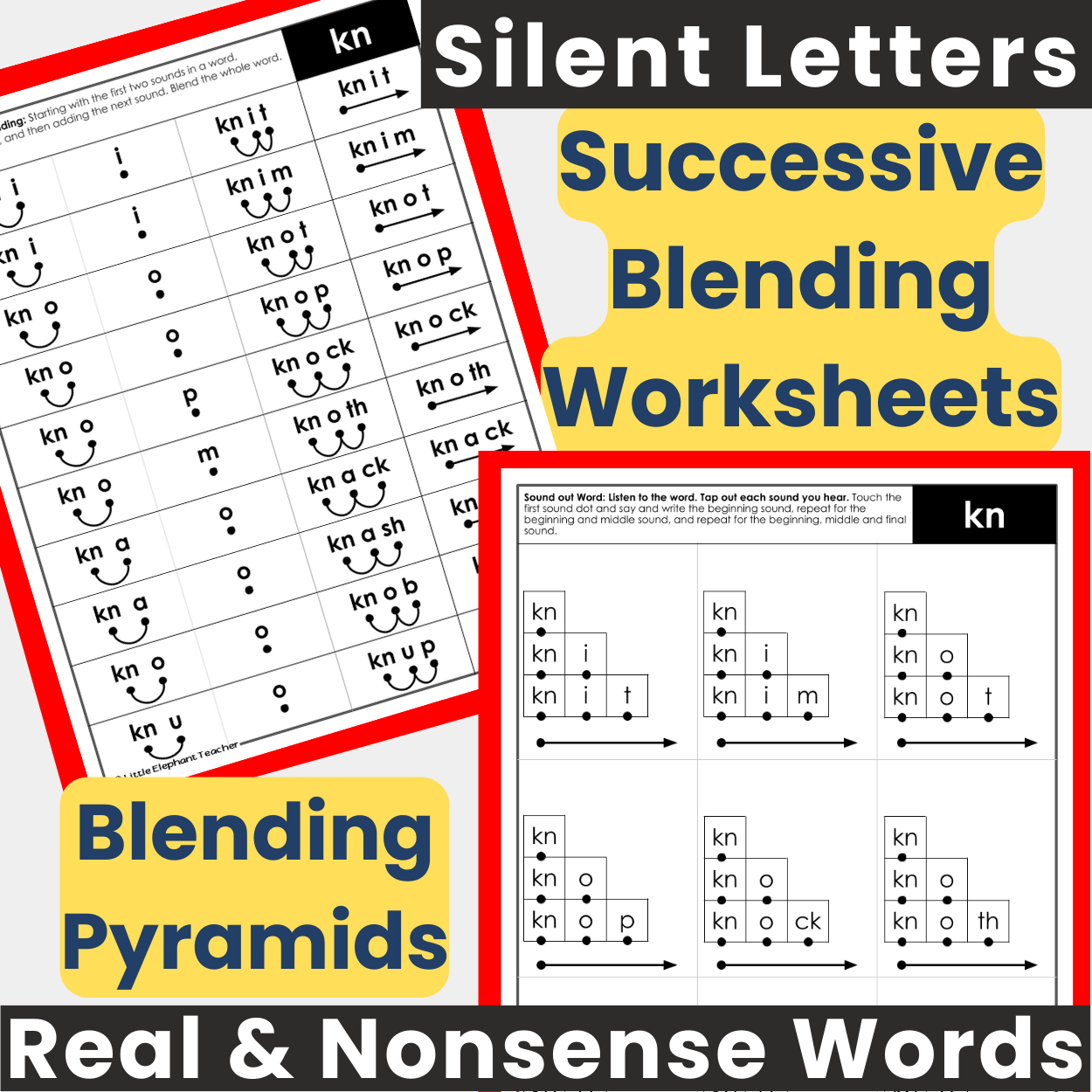 Segmenting and Blending Worksheets