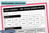 Multisyllabic Open Syllable Words- 5 Components You Need to Explicitly ...