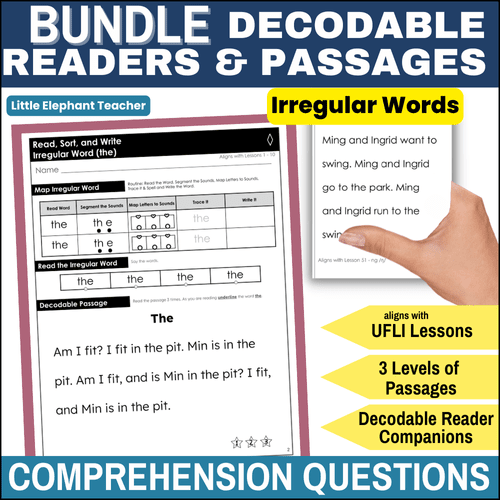 UFLI Inspired Decodable Readers