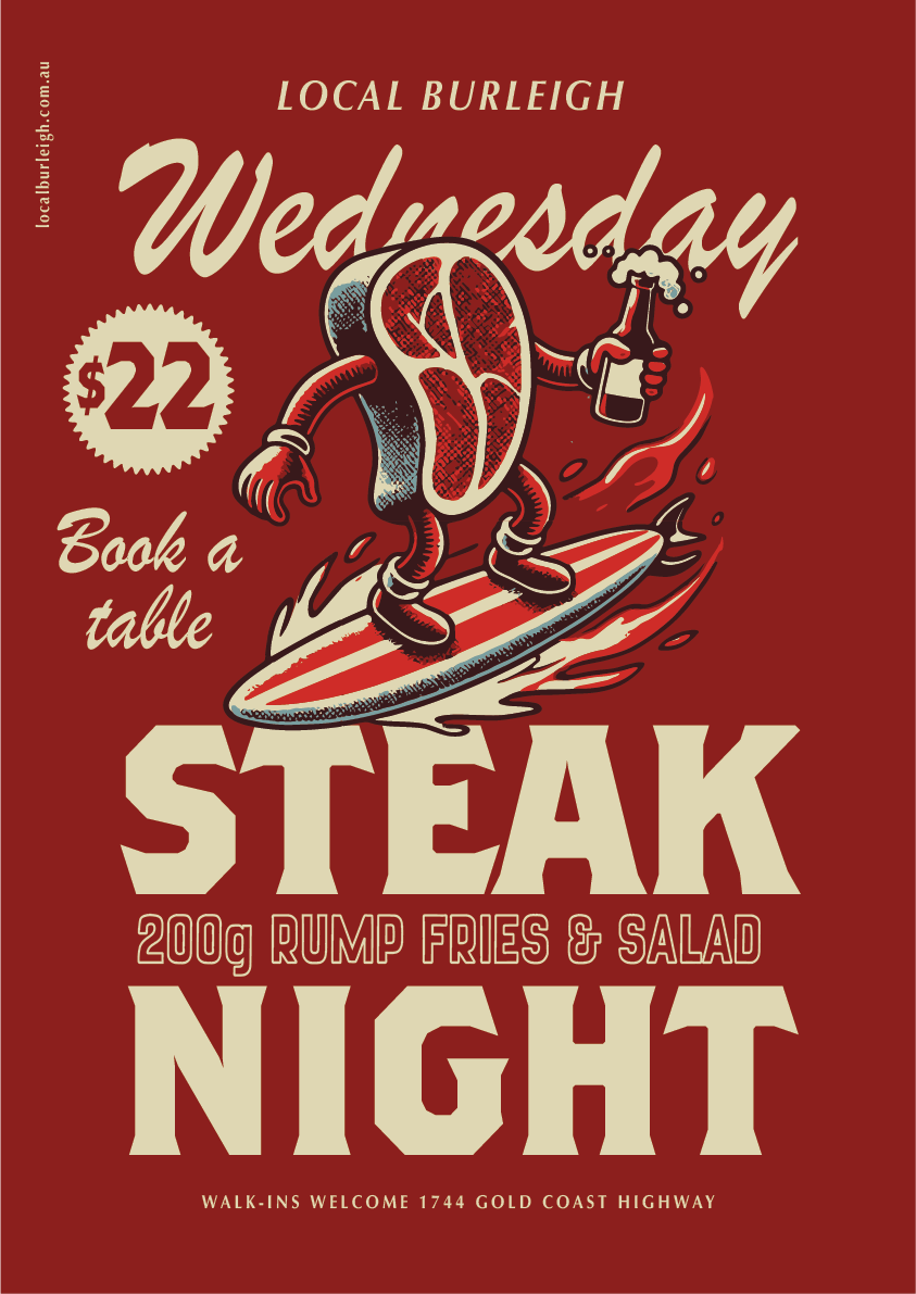 Local | Burleigh Heads | Lunch, Dinner & Beer Garden