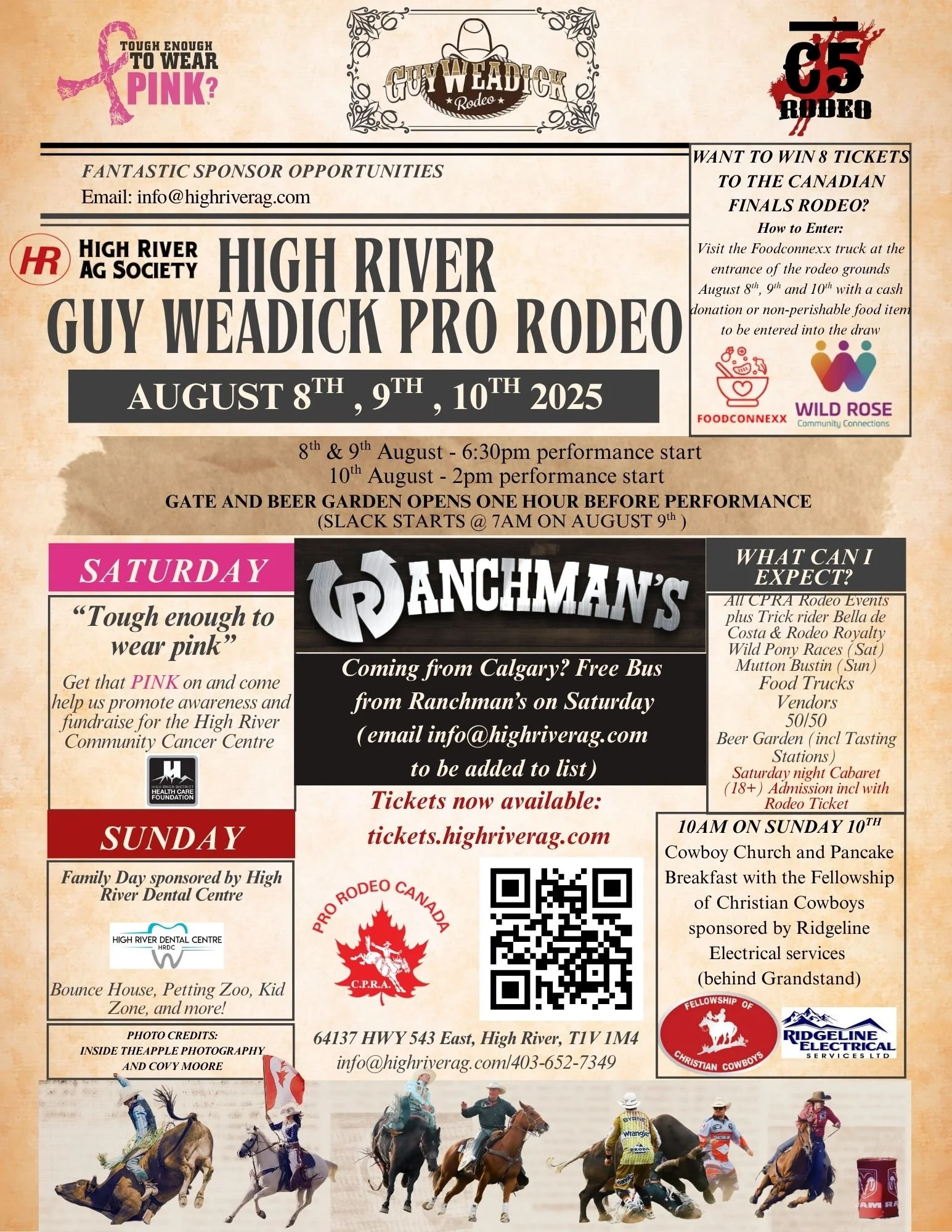 Guy Weadick Rodeo — Highriverag.com