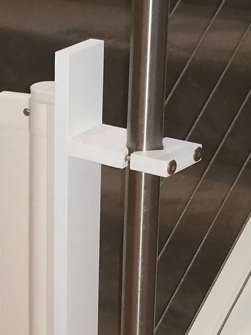 Baby Safety Gate Damage Free Mounting - Customised for all situations ...