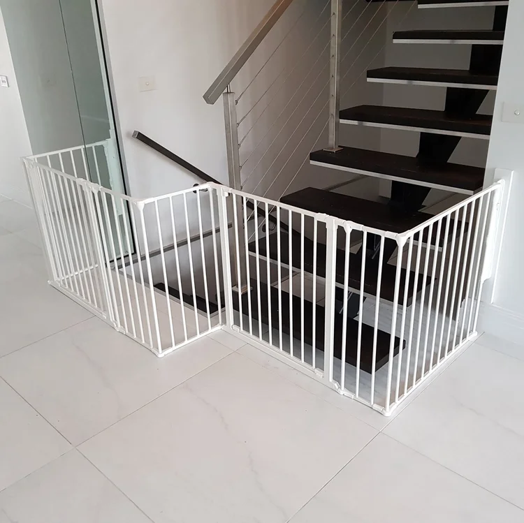 Baby Safety Gates for double stairways - Customised for all situations ...