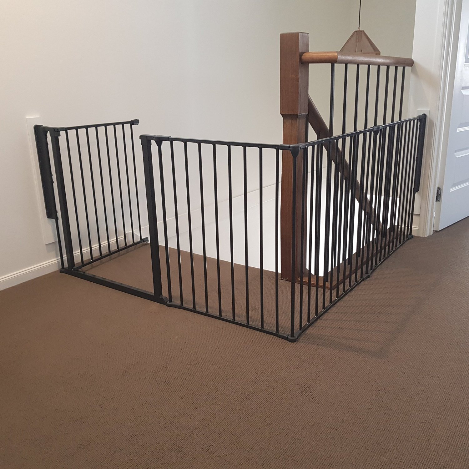 Baby Safety Gates for Stairs - Customised for all situations. Installed ...