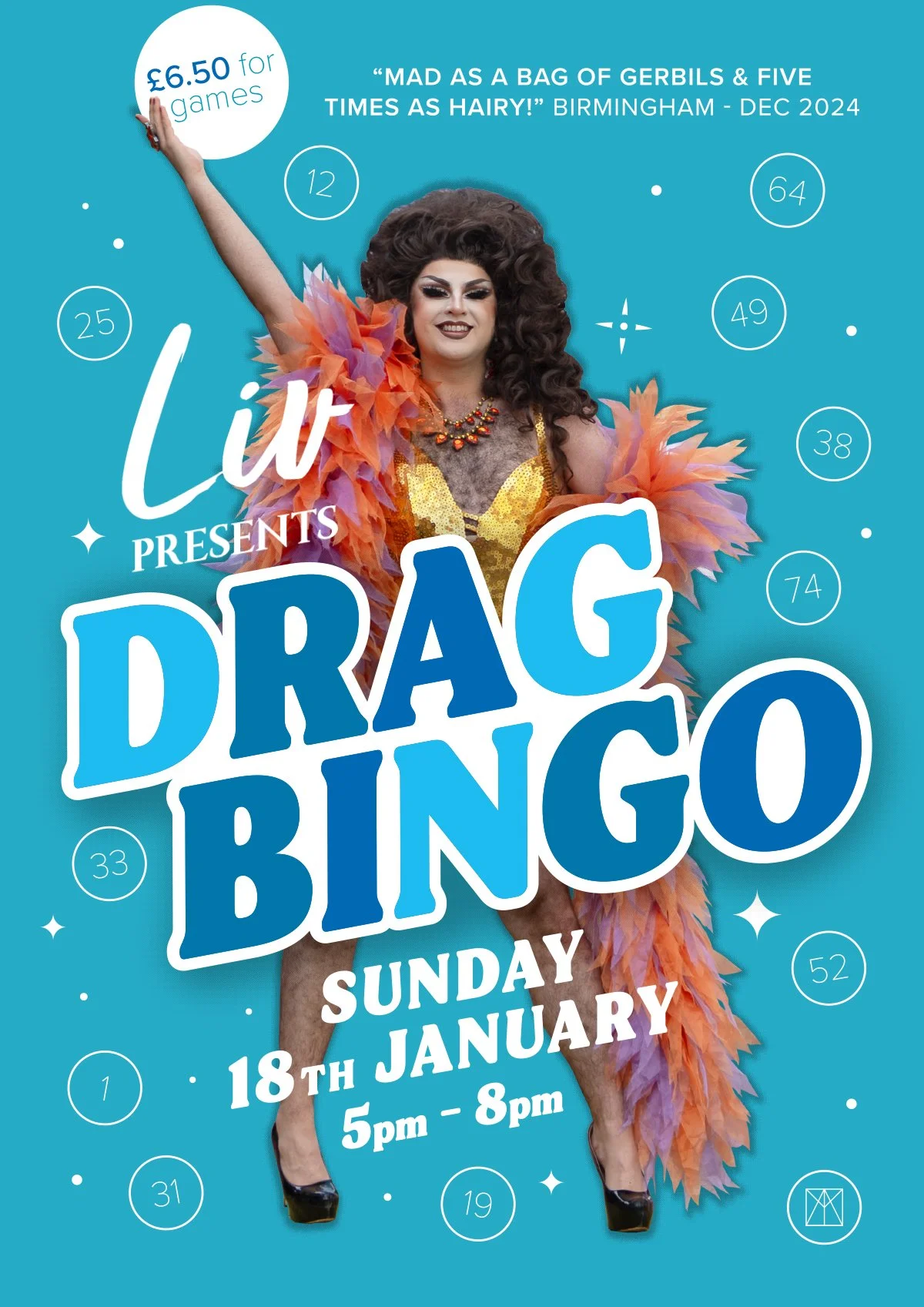 Liv presents DRAG BINGO at YALM — YALM NORWICH FOODHALL & RESTAURANT