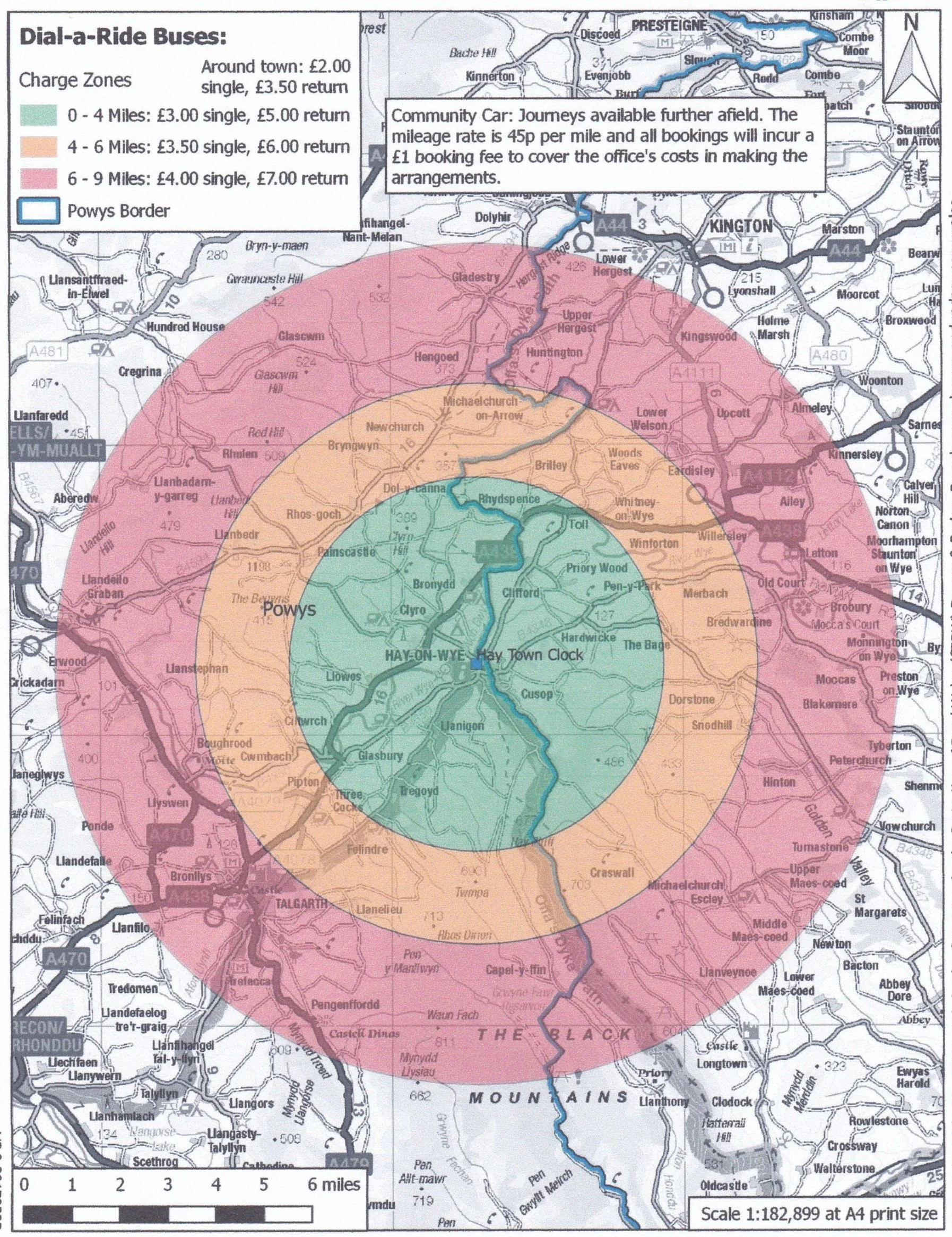 Services — Hay & District Dial-A-Ride