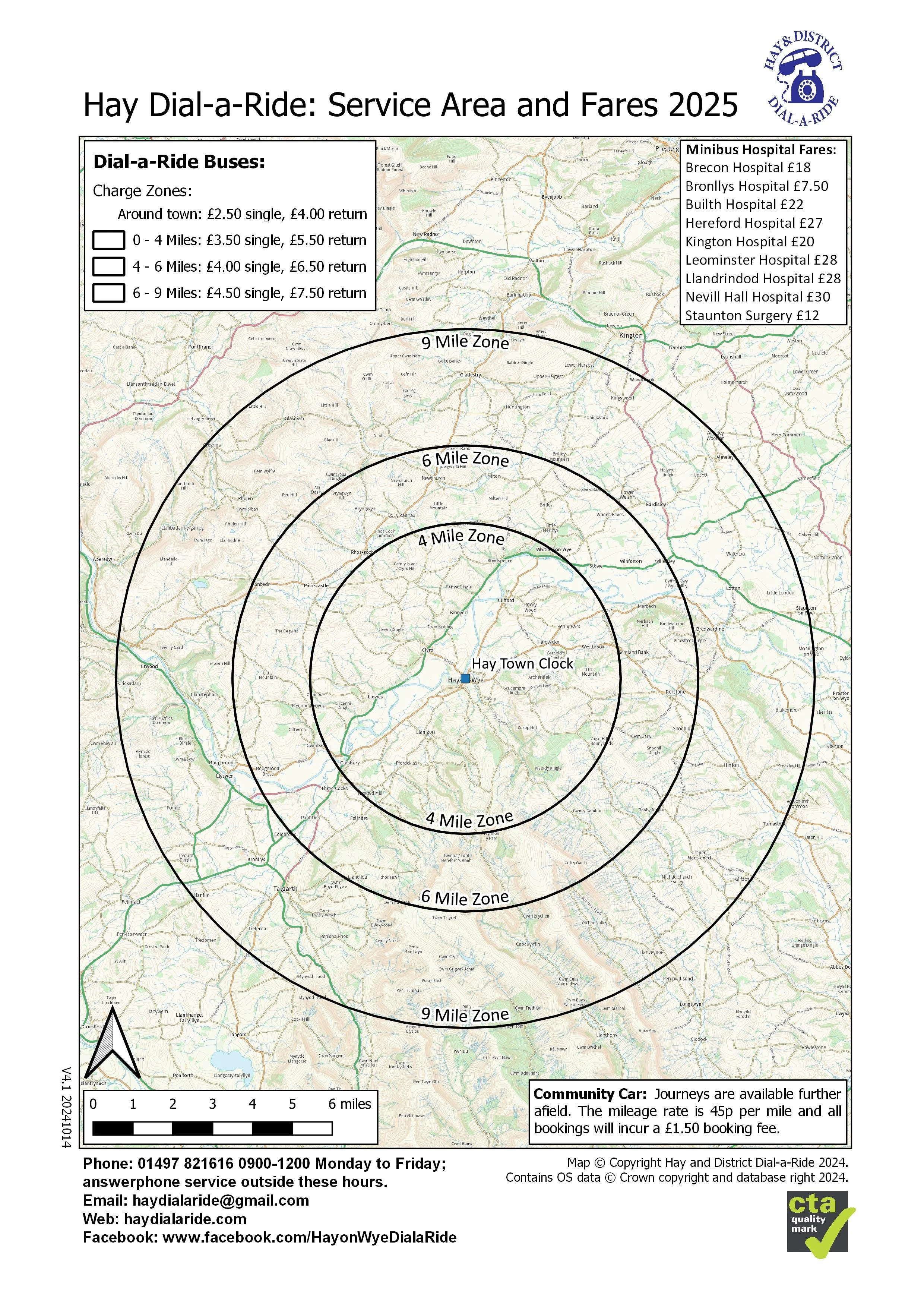 Services — Hay & District Dial-A-Ride