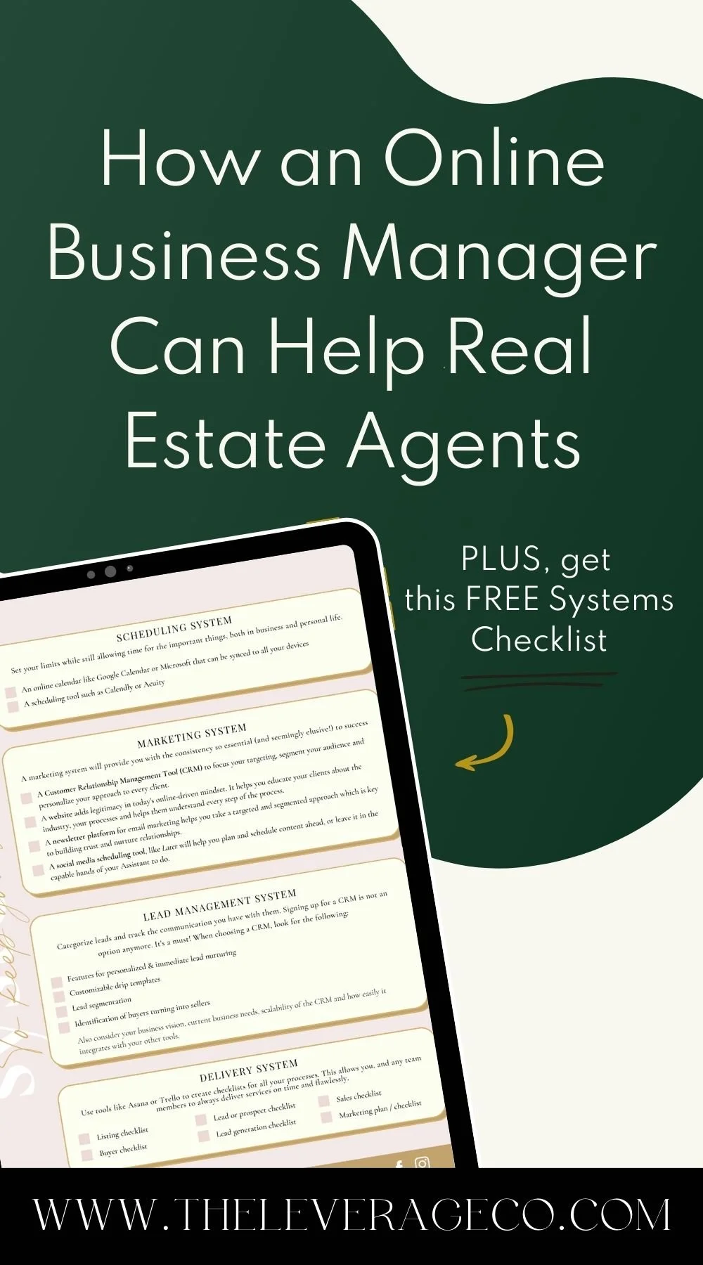 How an Online Business Manager Can Help Real Estate Agents — The ...