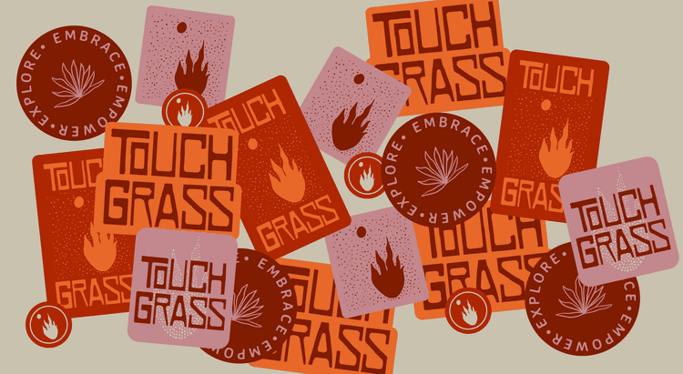 Touch Grass | Branding — Somewhere Off Grid Design Agency