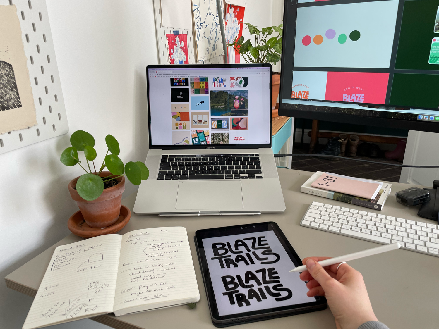 Blaze Trails | Branding — Somewhere Off Grid Design Agency