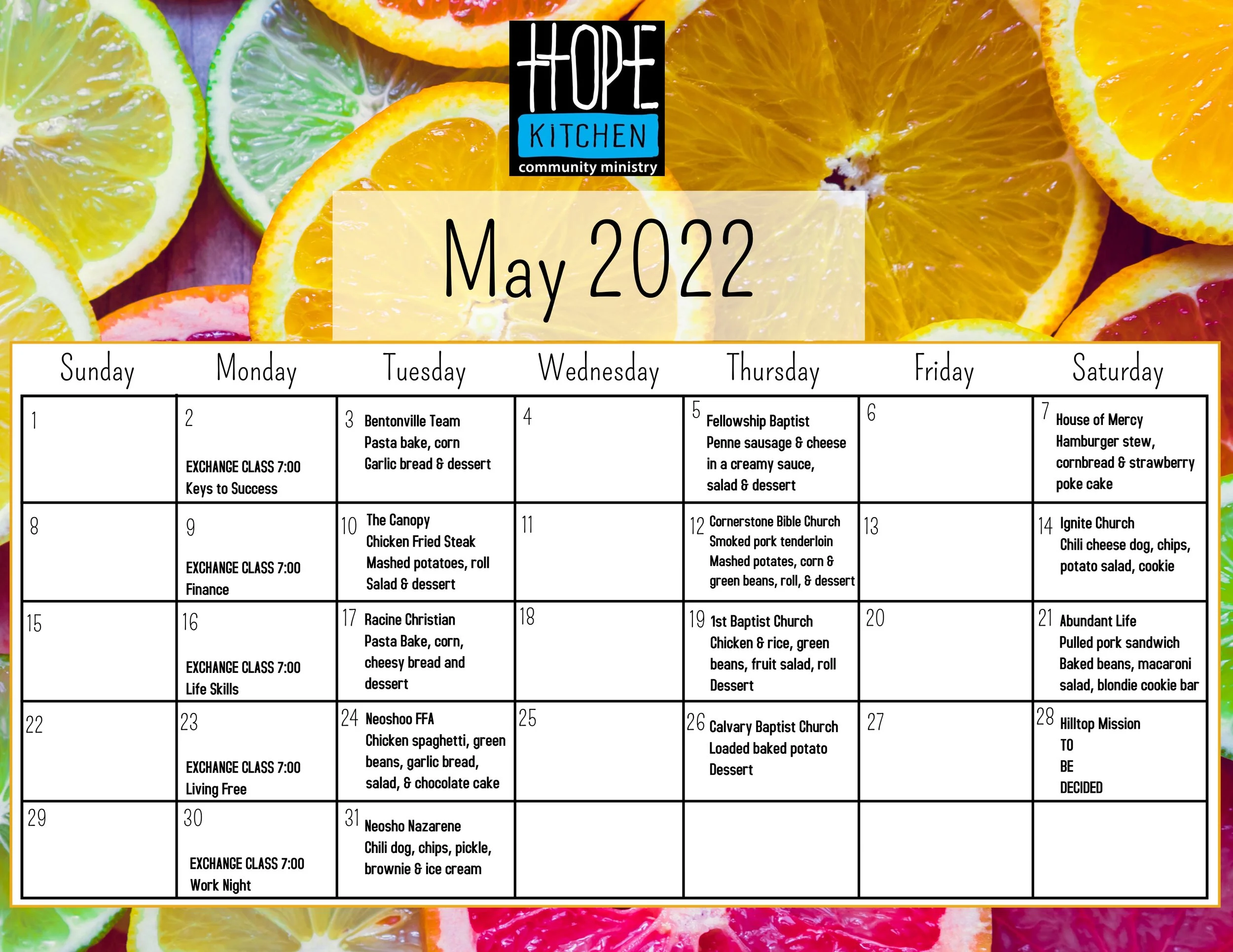 Hope Kitchen Neosho