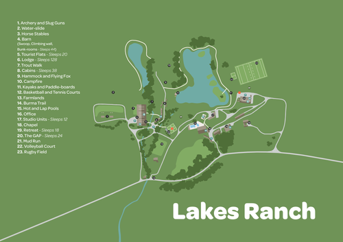 Site Map — Lakes Ranch
