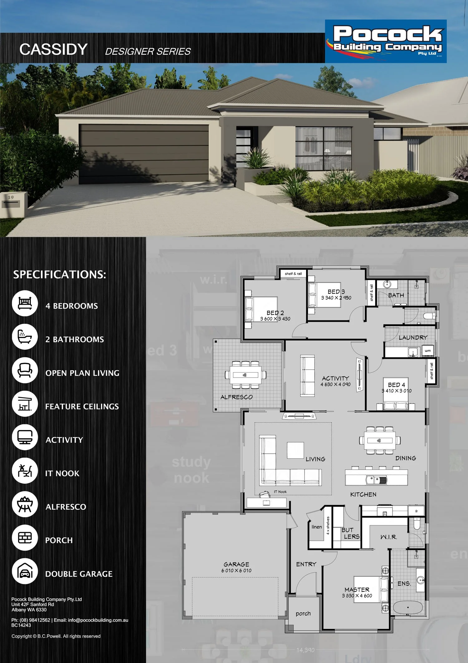 Single Storey Designs — Pocock Building Company